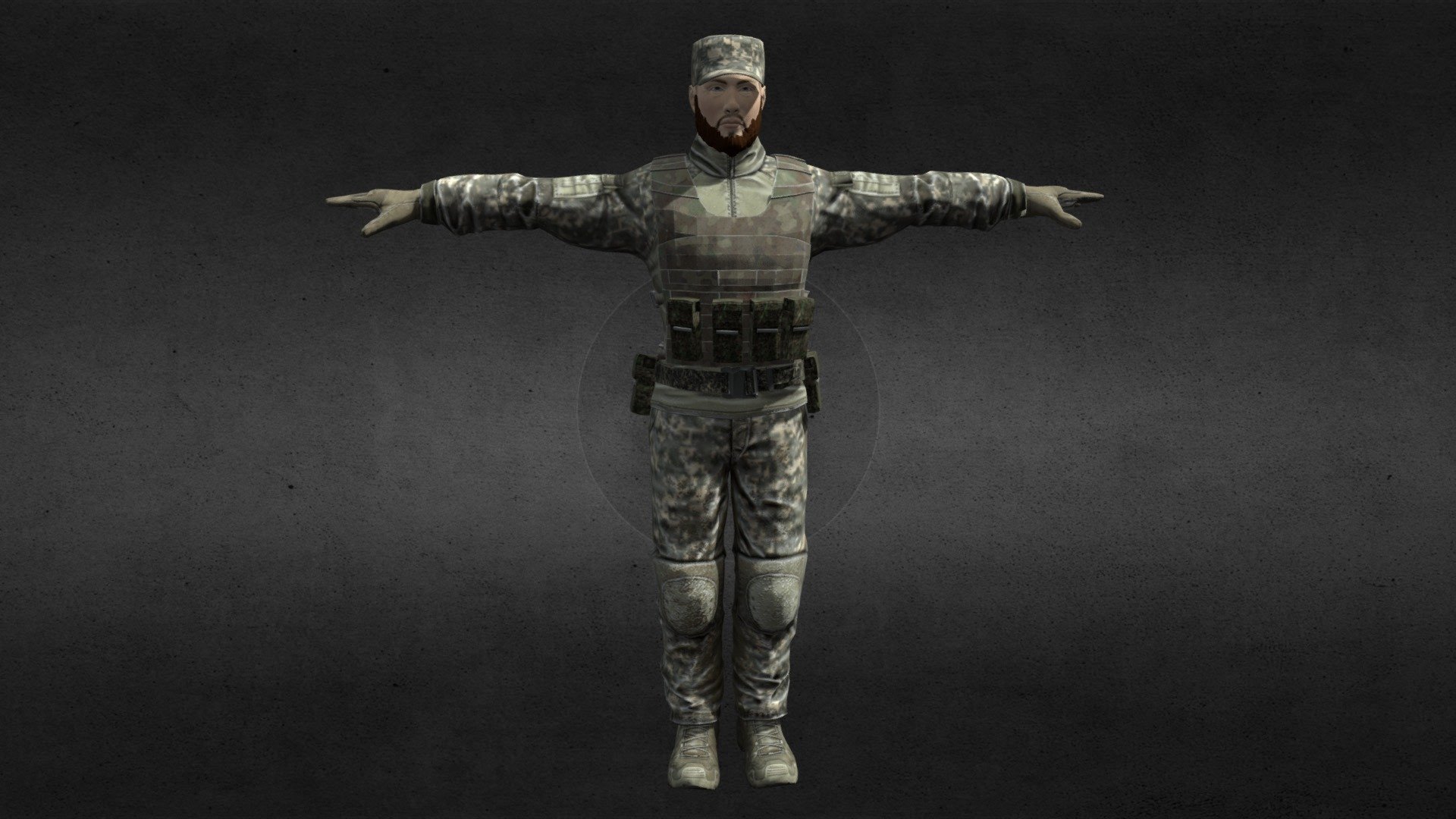 Military Soldier - 3D model by George Zhuzha (@Zhork9) [bd5076d ...