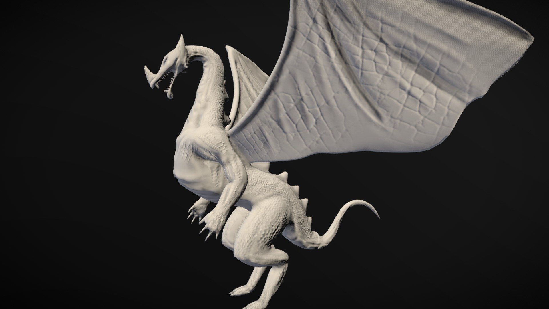 Angry Dragon - 3D model by syeds shoaib (@syeds) [bd509d8] - Sketchfab
