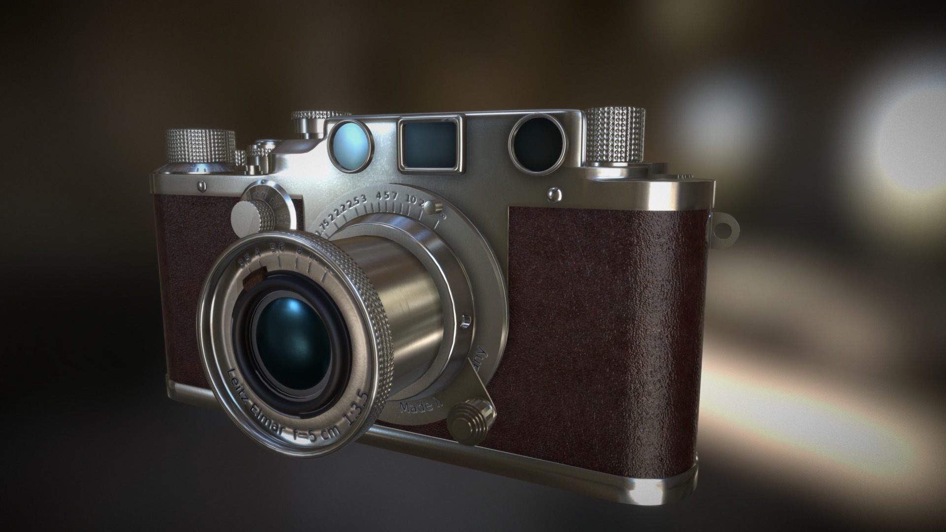 Leica III c - 3D model by Patrick F (@bazookatooth) [bd52c03] - Sketchfab