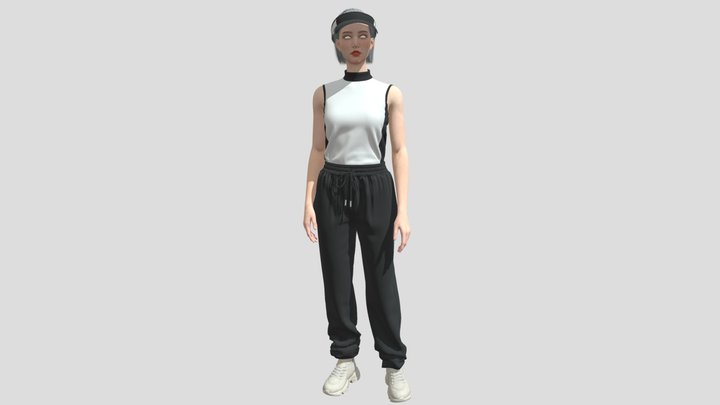 Tracksuit 3D models - Sketchfab