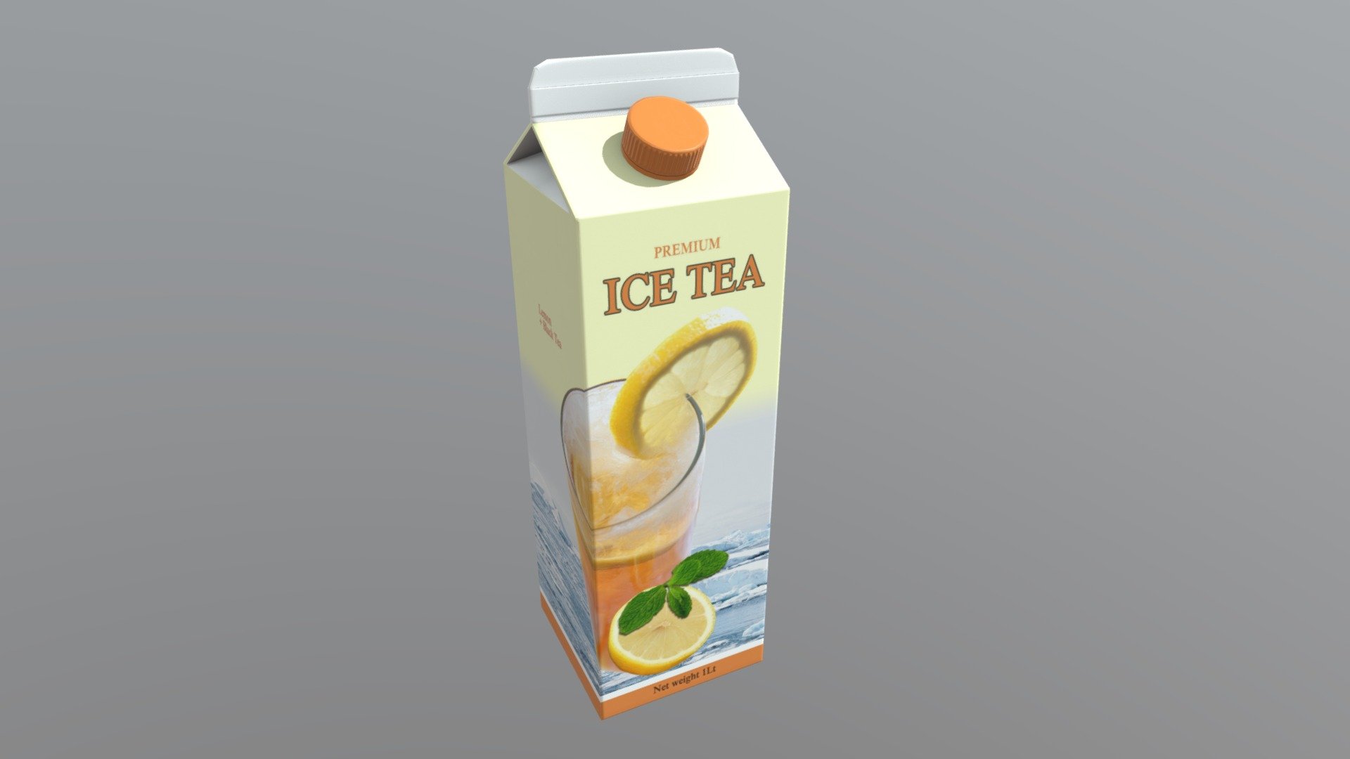 Ice Tea - Buy Royalty Free 3D model by plaggy [bd53286] - Sketchfab Store