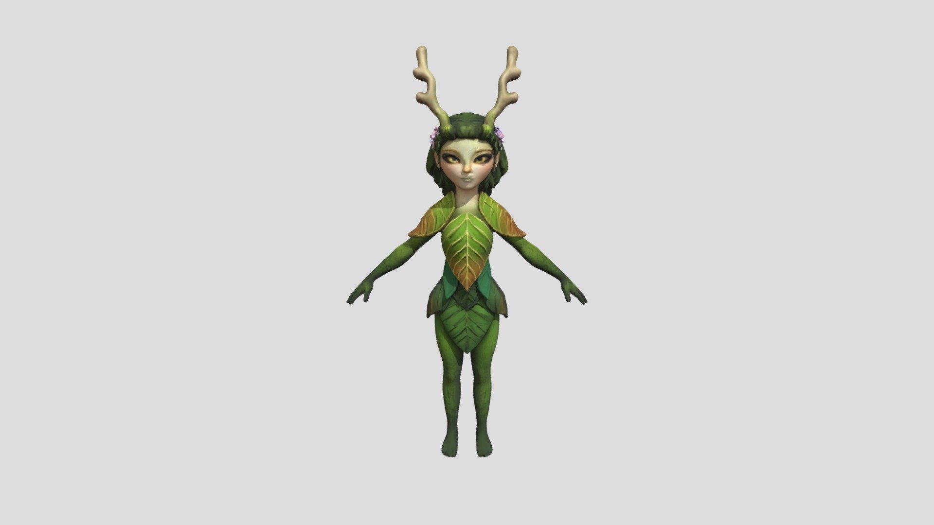 Forest Guardian Nari - Download Free 3D model by lastbloodworth ...