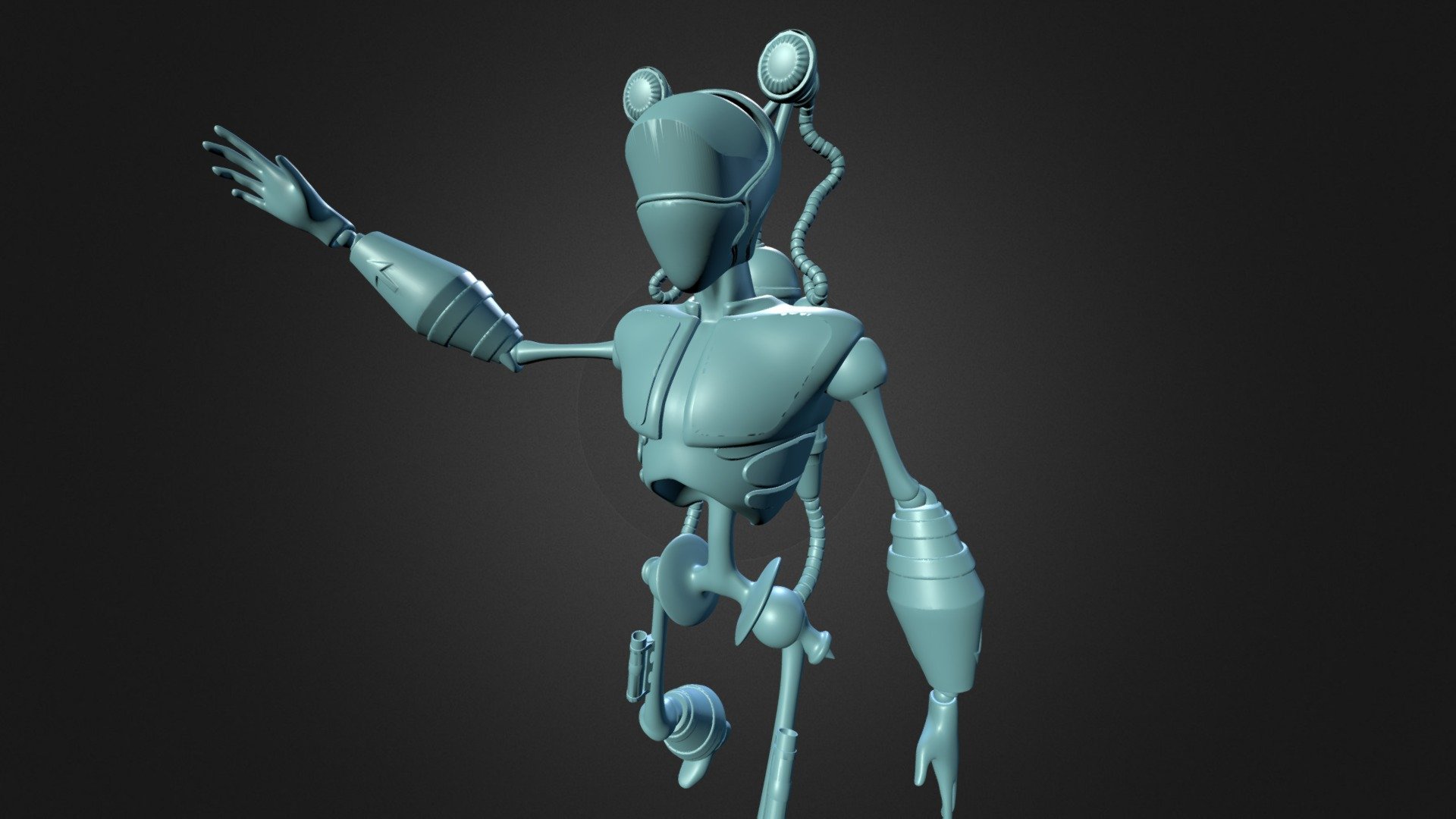 Robot - 3D model by chasemang [bd54591] - Sketchfab