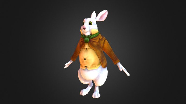 White-rabbit 3D models - Sketchfab