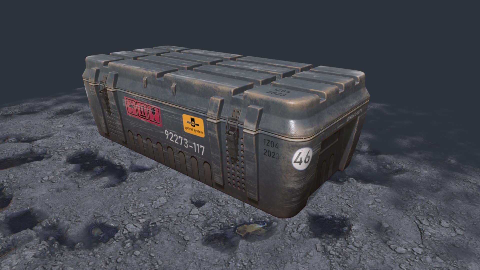 Gun box - 3D model by Chursak [bd55db9] - Sketchfab