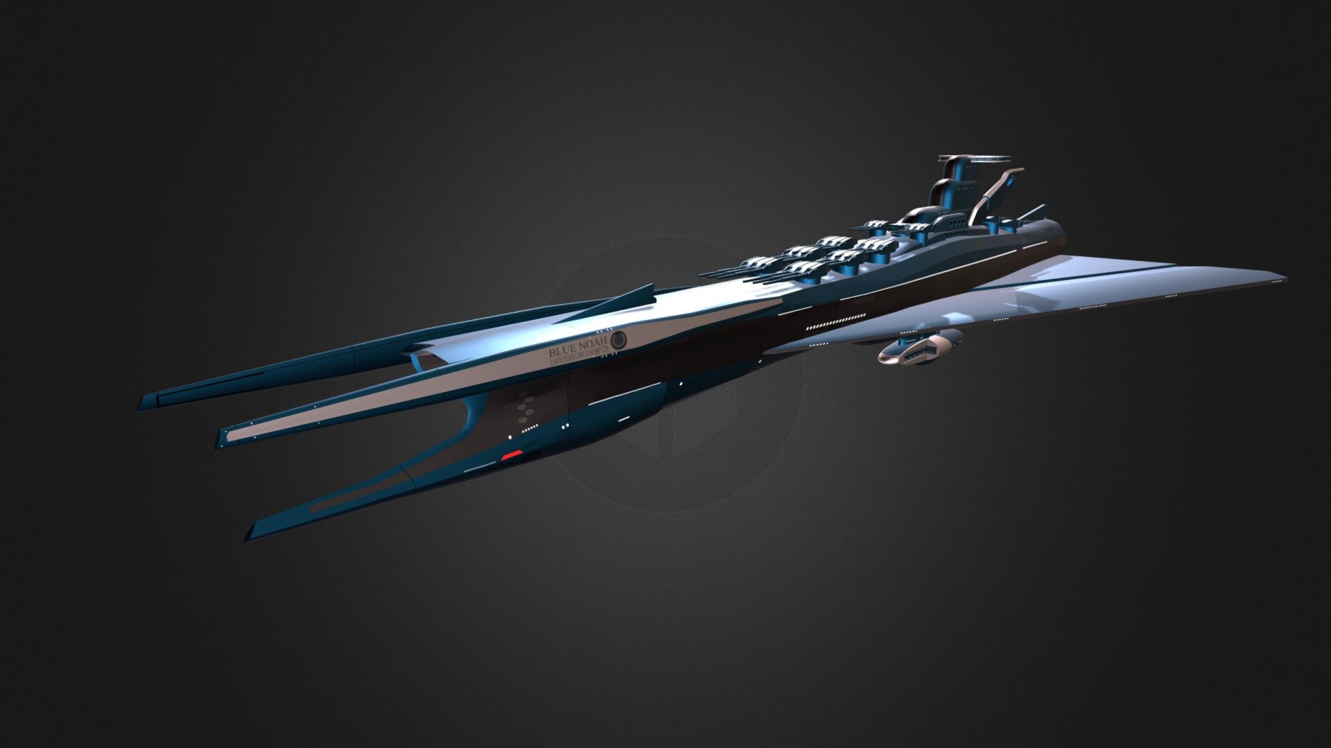 Blue Noah - Download Free 3D model by gavinpgamer1 [bd55f01] - Sketchfab