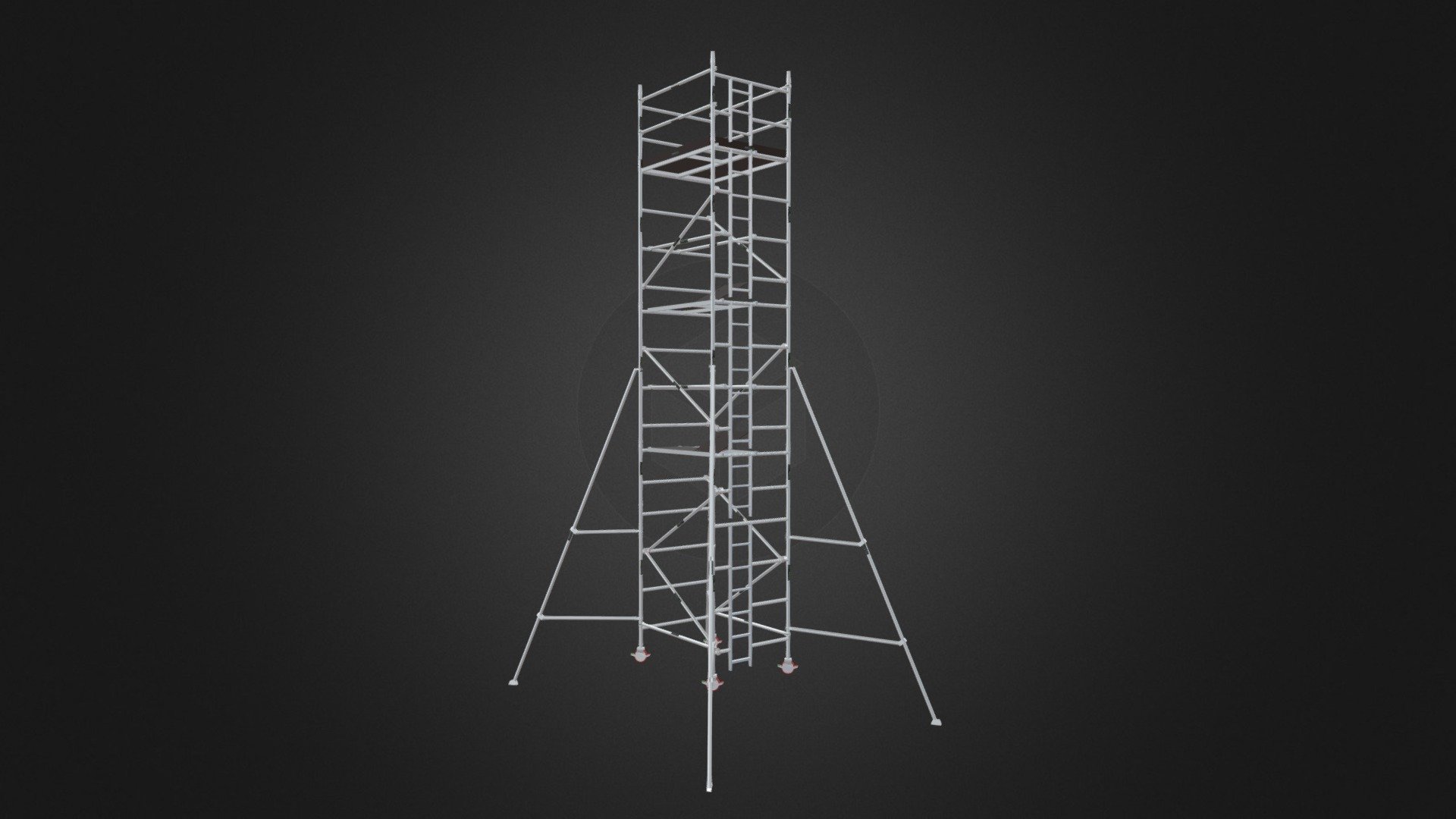 8.2 LADDER FRAME TOWER - Download Free 3D model by Abhishek Soni ...