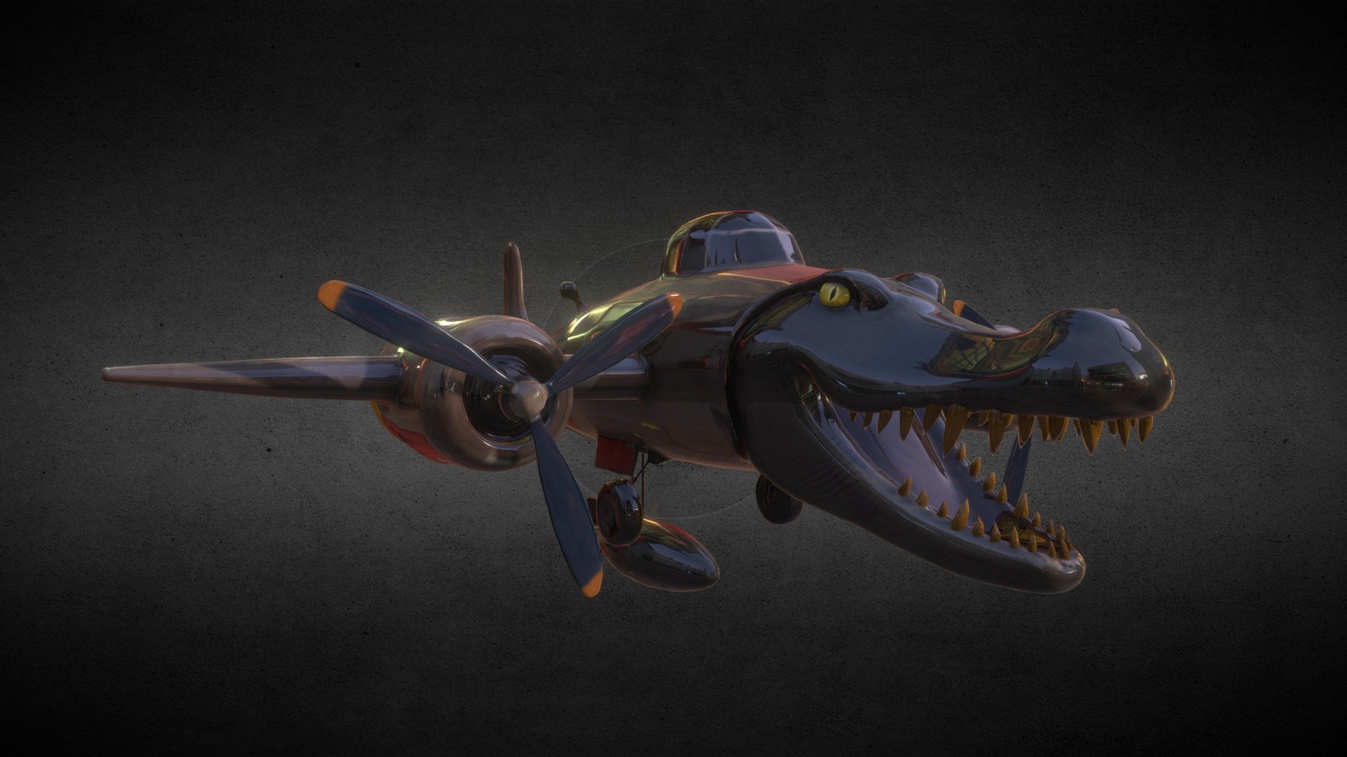 Bombardino Crocodilo - Download Free 3D model by photon (that one larry ...