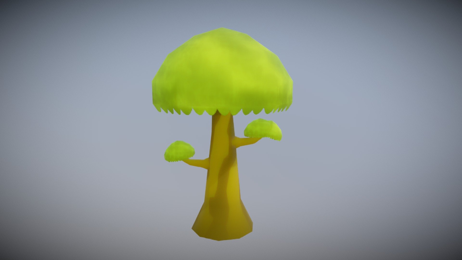 Cartoon tree low poly - 3D model by Casco (@Tangue) [bd57511] - Sketchfab