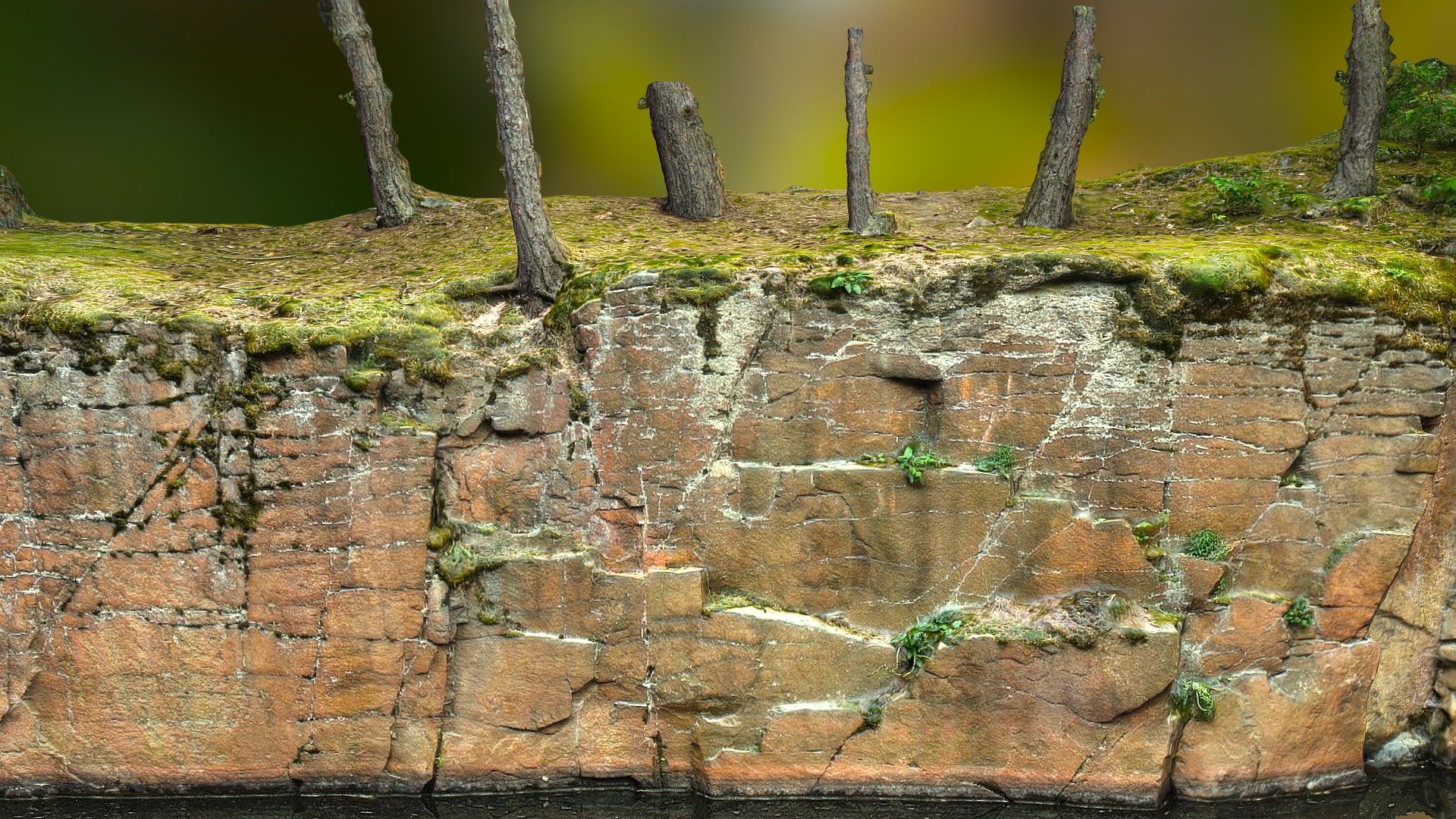 Quarry 01 Wall 1a - 3D model by Barbucha Studio (@lukinec) [bd58edb ...