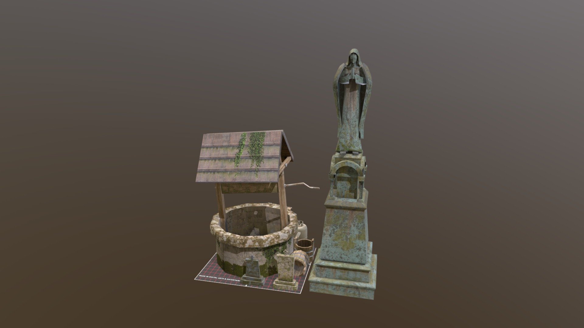 DAE 5 Finished Props - Forest Loner - 3D model by Polina Gerasimovich ...