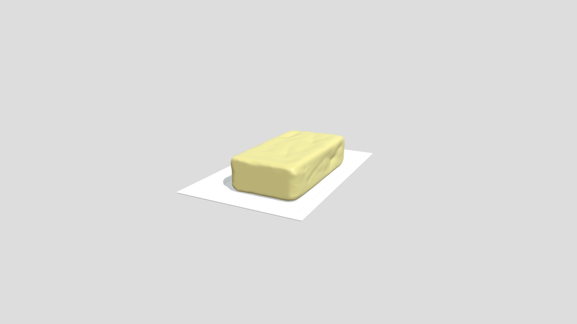 Butter - 3D model by LCA123 [bd5a1c0] - Sketchfab