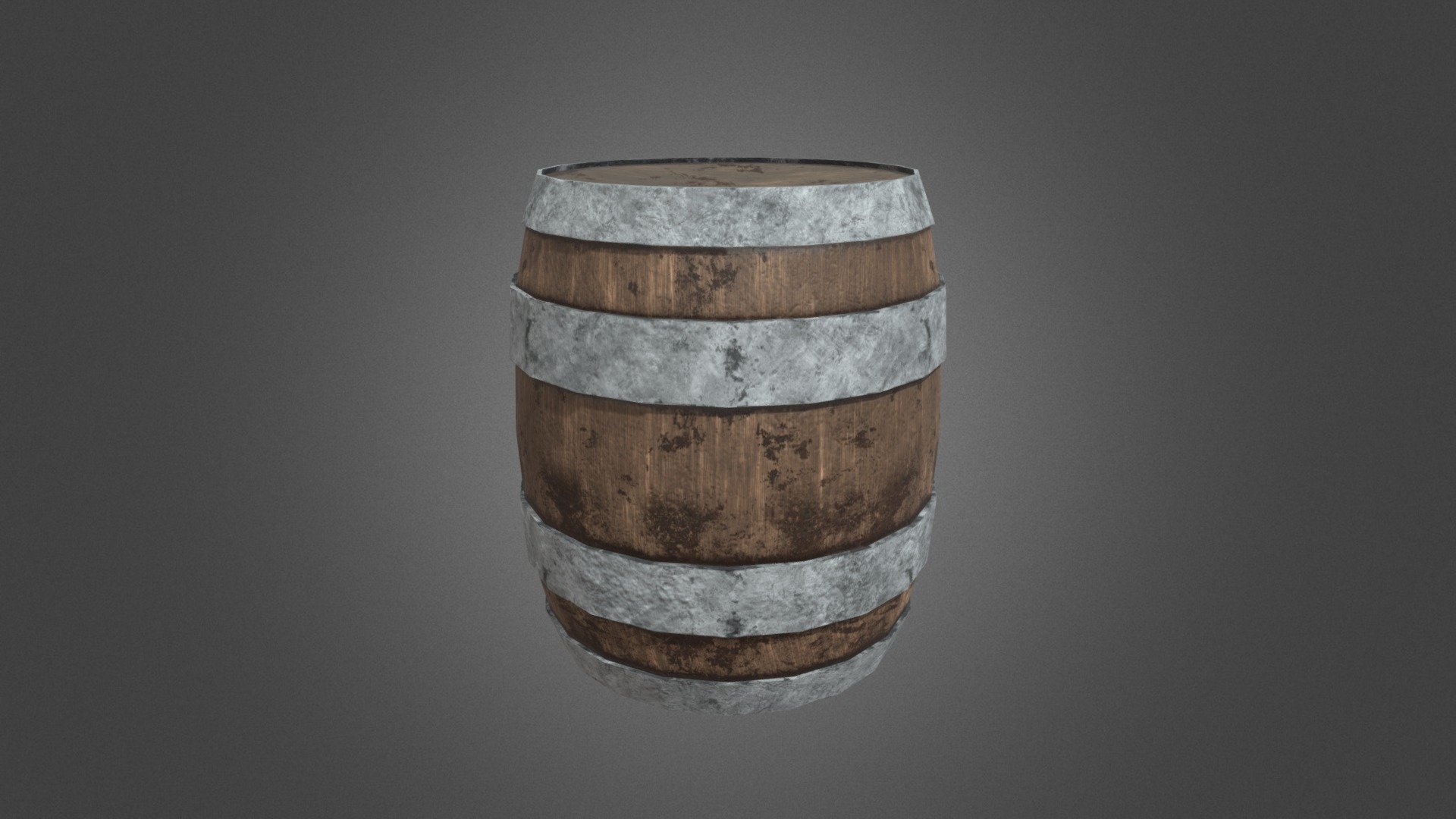 Basic barrel - Download Free 3D model by FabinhoArte [bd5a2fc] - Sketchfab