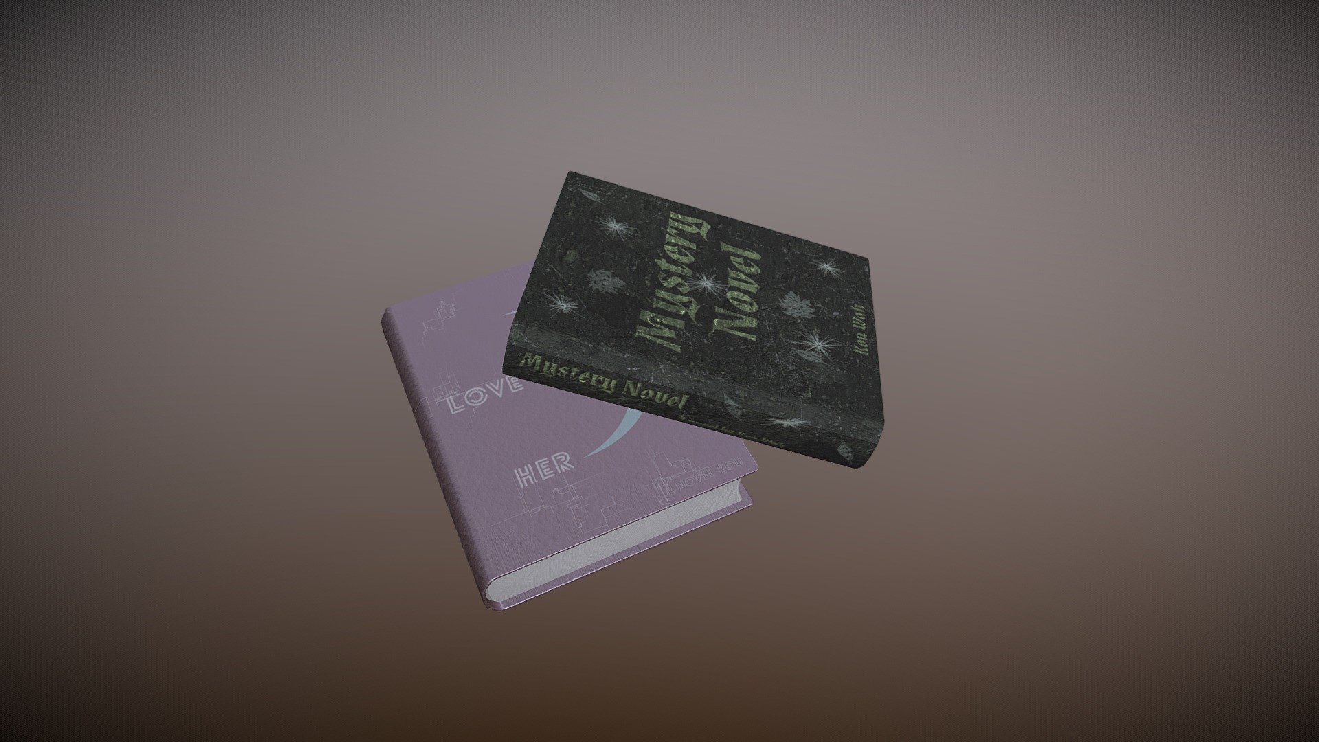 Books - Download Free 3D model by notkou [bd5a9d7] - Sketchfab