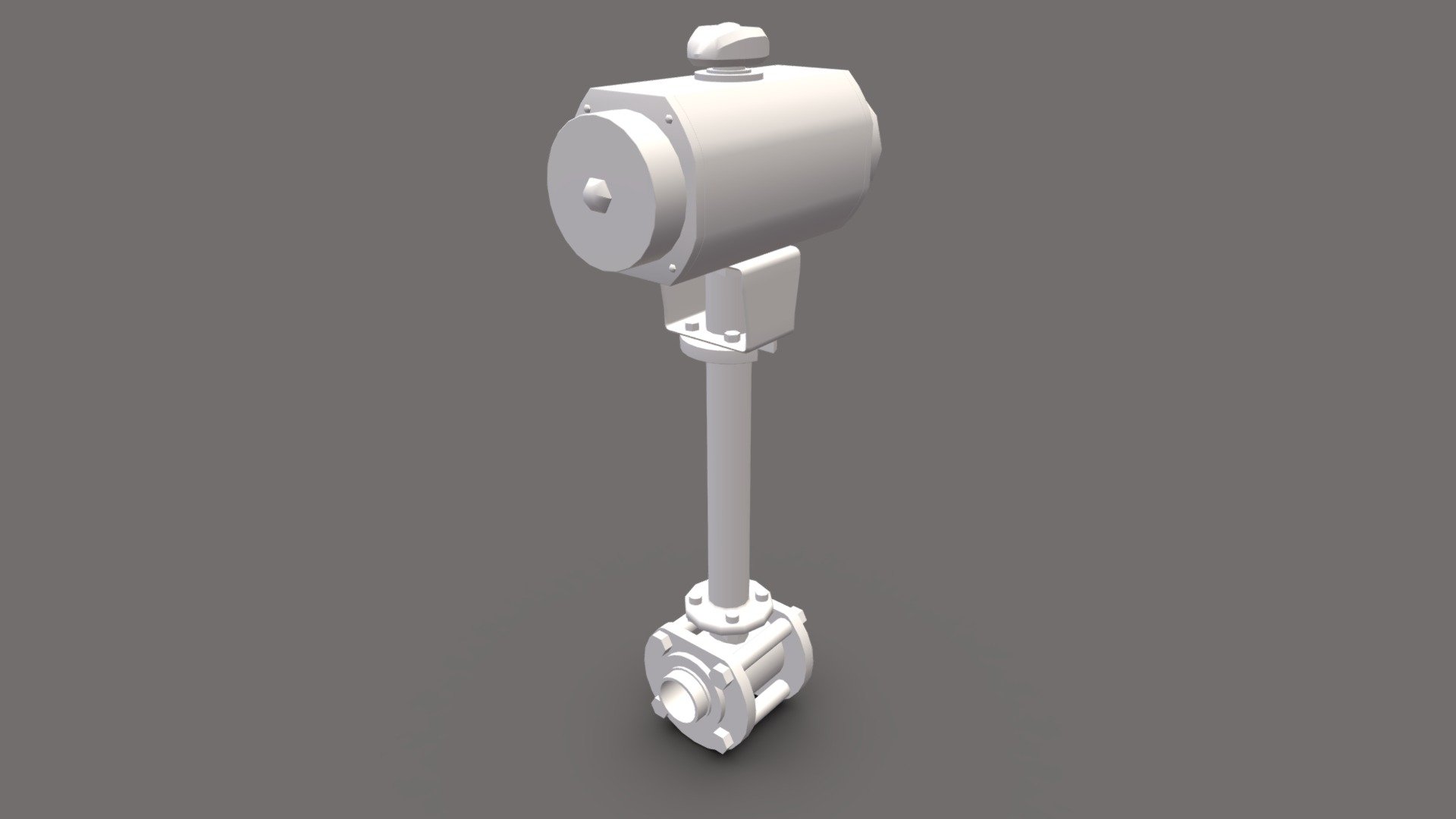 Meca-Inox Pneumatic Actuation - Download Free 3D model by K-ro ...
