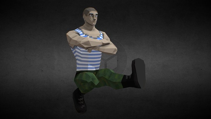 Gopnik 3D models - Sketchfab