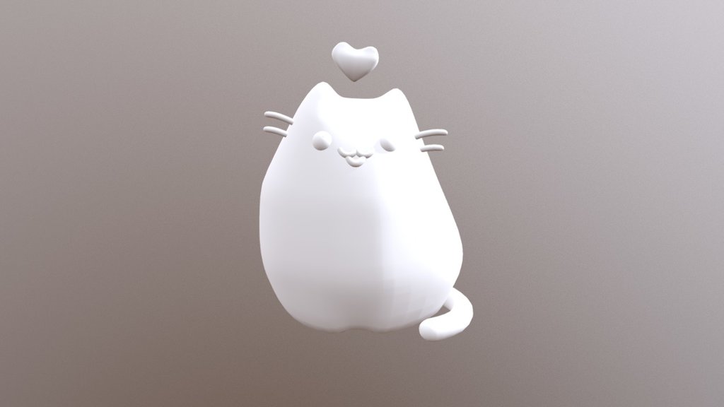 Pusheen Zip - 3D model by Chiikun [bd5c53e] - Sketchfab