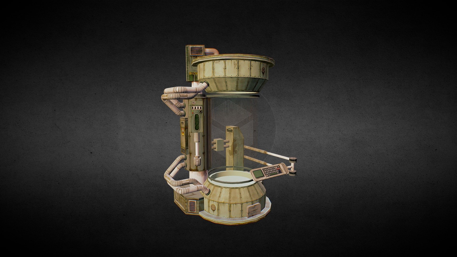 Cryotube - Download Free 3D model by bsichterman [bd5d5a1] - Sketchfab