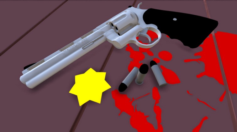 Rick´s Gun - 3D model by tarazonart [bd603b6] - Sketchfab