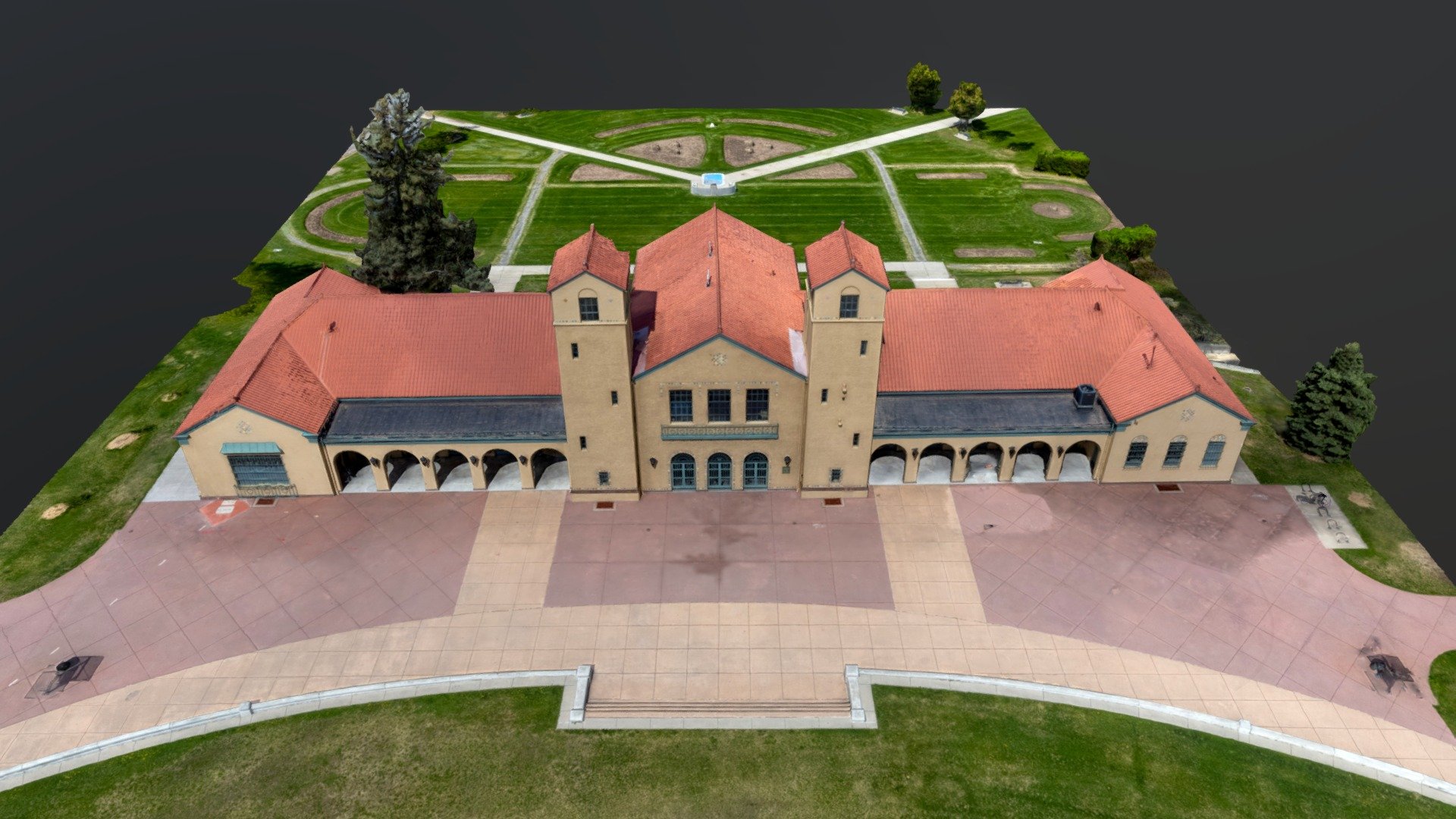 City Park Pavilion, Denver, CO - 3D model by geo-jules-cross [bd62806 ...