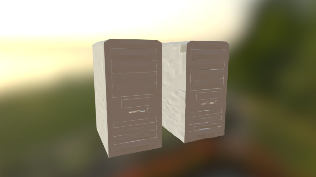 Computer Tower - 3D model by tinmanstudios [bd63c82] - Sketchfab