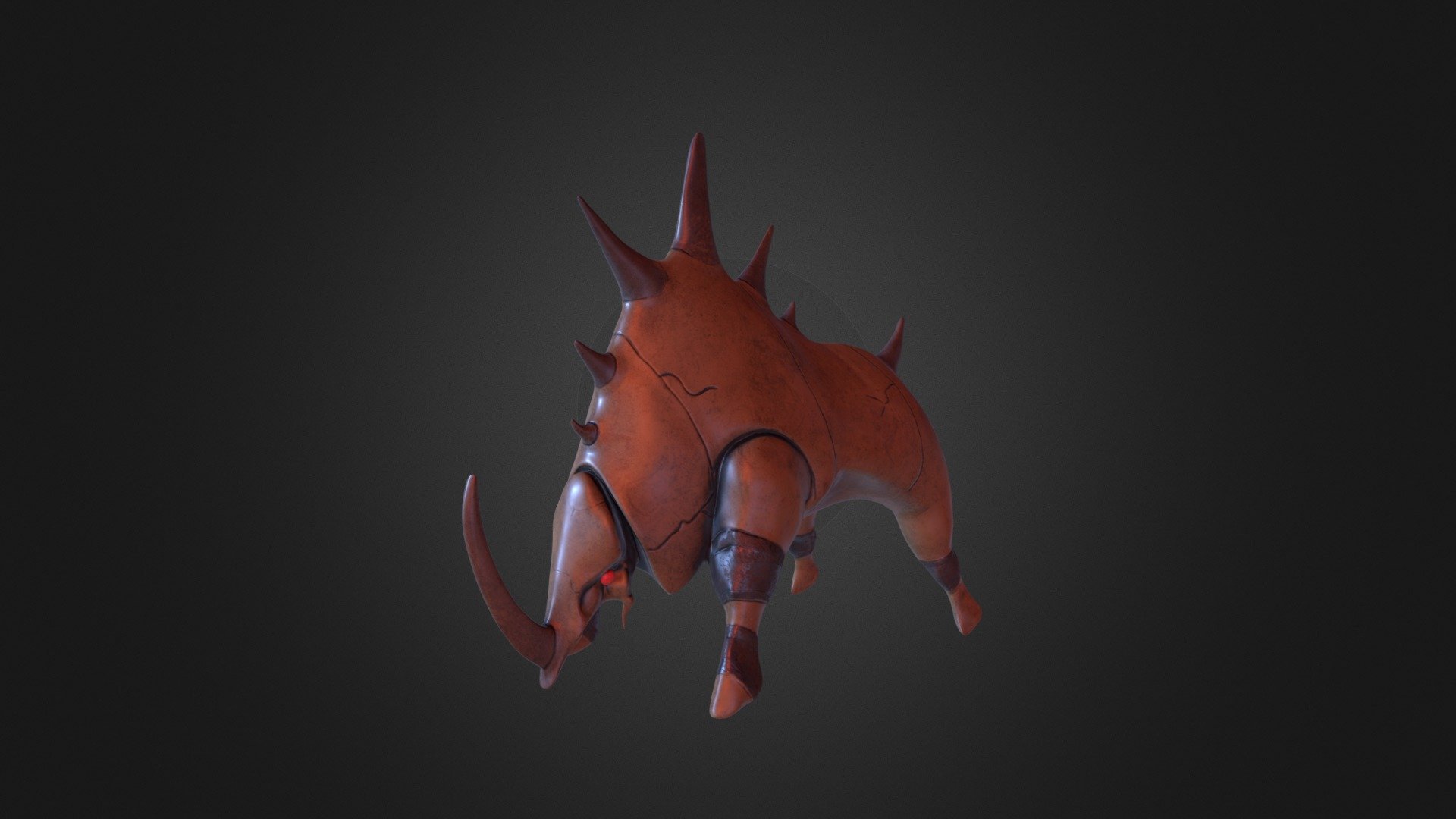 War Rhino - 3D model by Nicholas Quigley (@Quigs) [bd645d6] - Sketchfab
