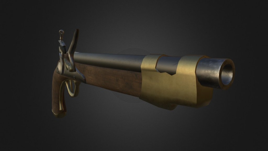 Garrucha - 3D model by dovalization [bd64701] - Sketchfab
