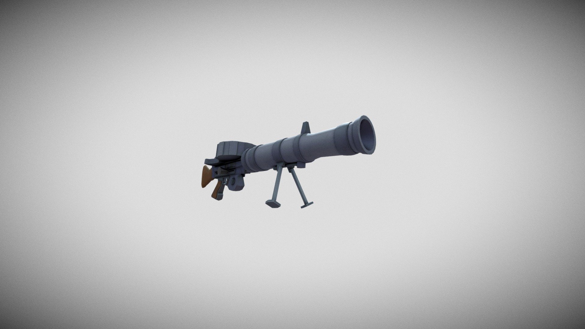 Emu Wars Machine Gun - 3D model by obijohnkenobi [bd648a5] - Sketchfab