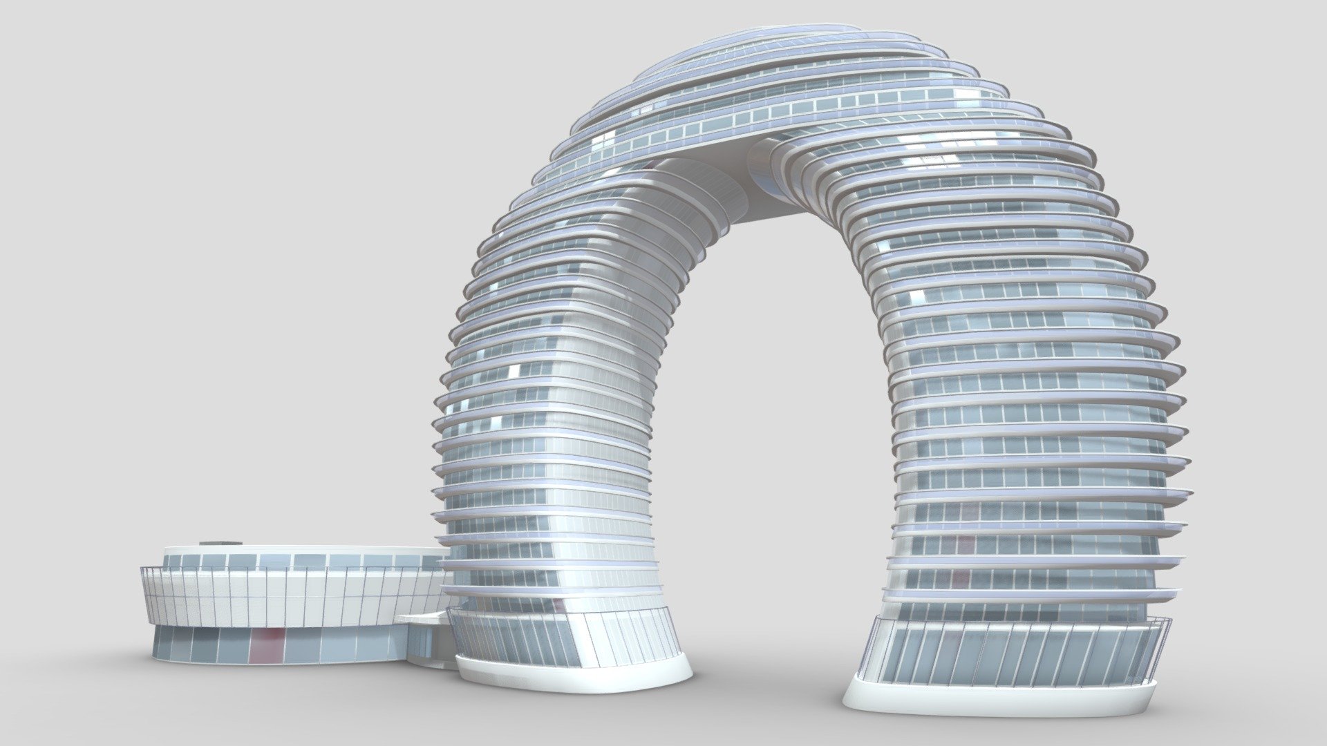 Sheraton Huzhou Hot Spring 3D - Buy Royalty Free 3D model by Shin Xiba ...