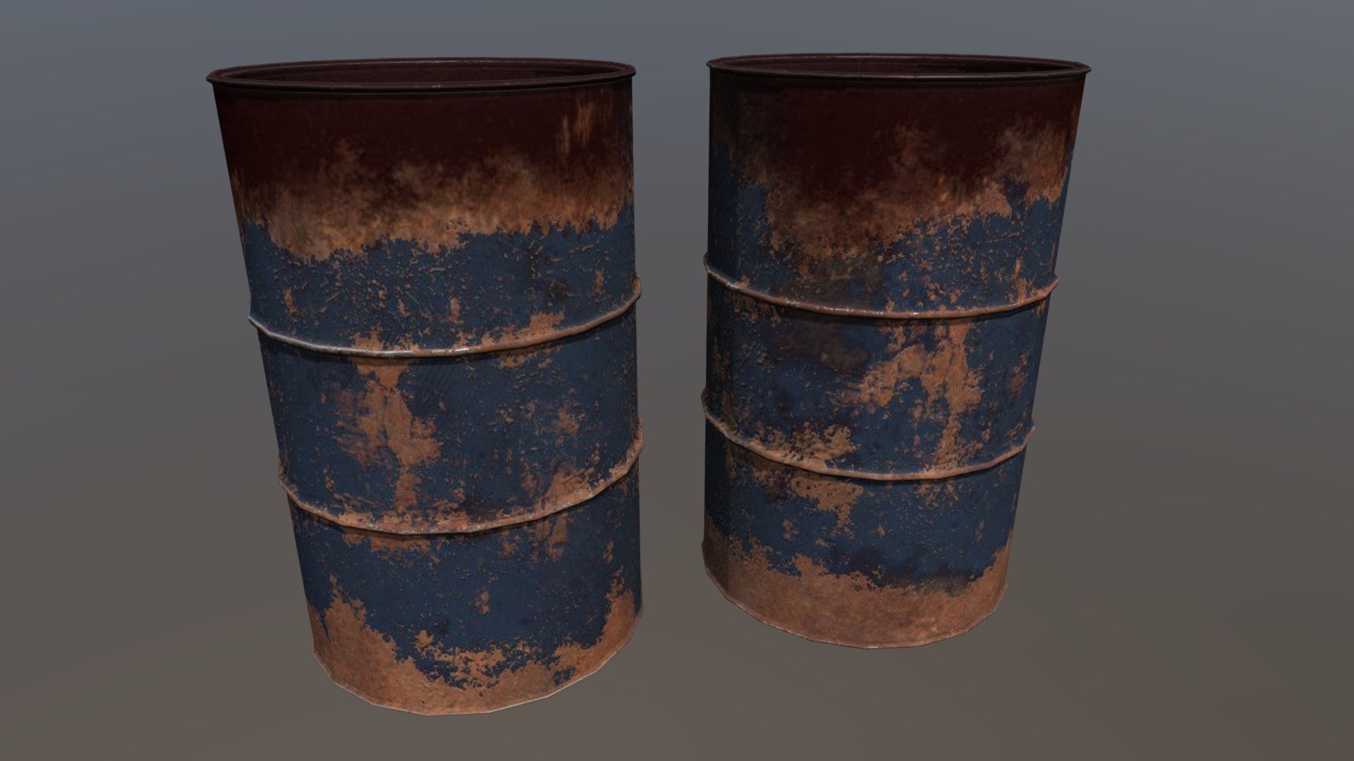 Burn Barrels - Download Free 3D model by Caboose3d [bd66fe8] - Sketchfab