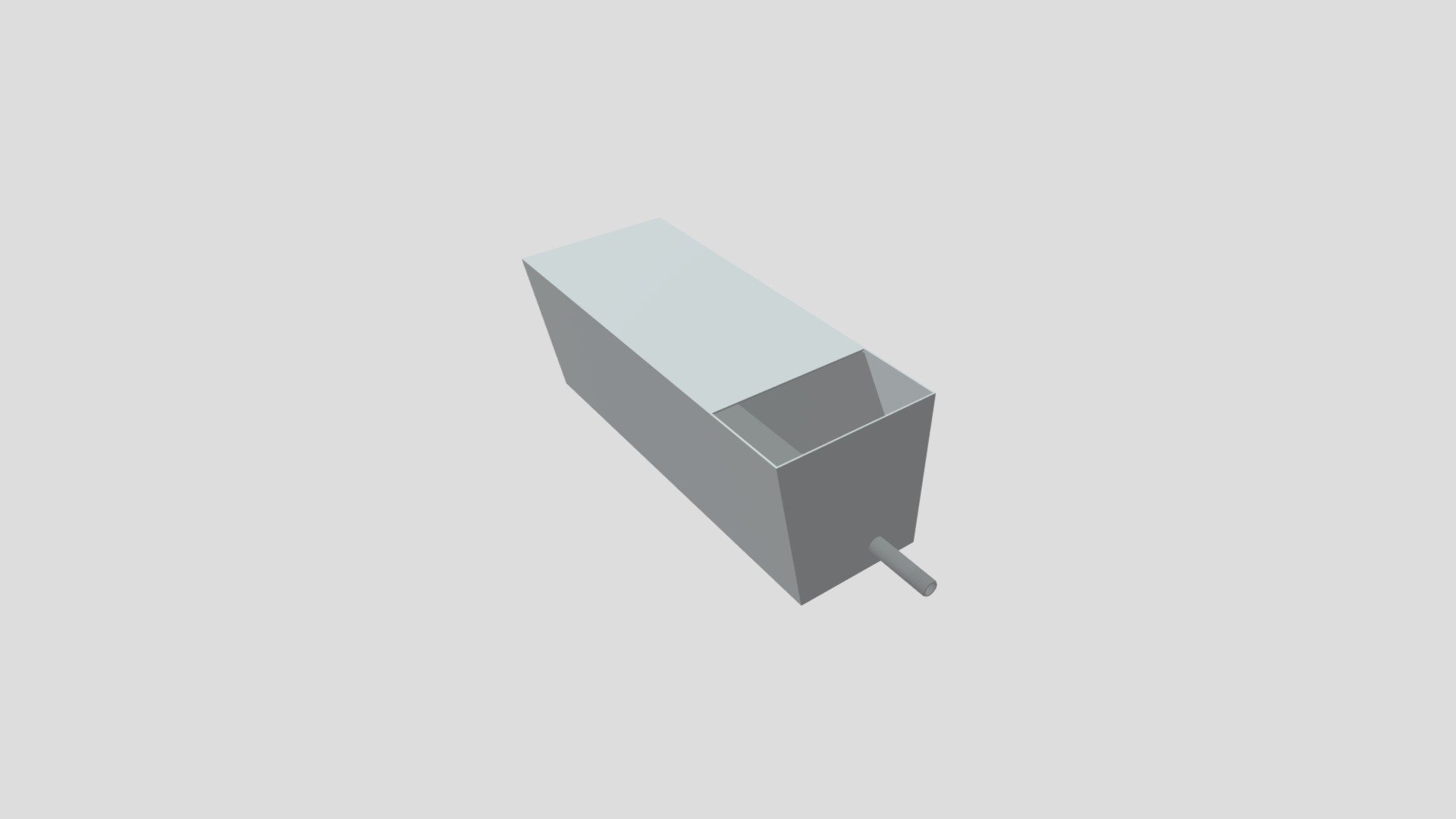 расширительный бак из нержавеющей стали 2мм - 3D model by roman-tmb ...