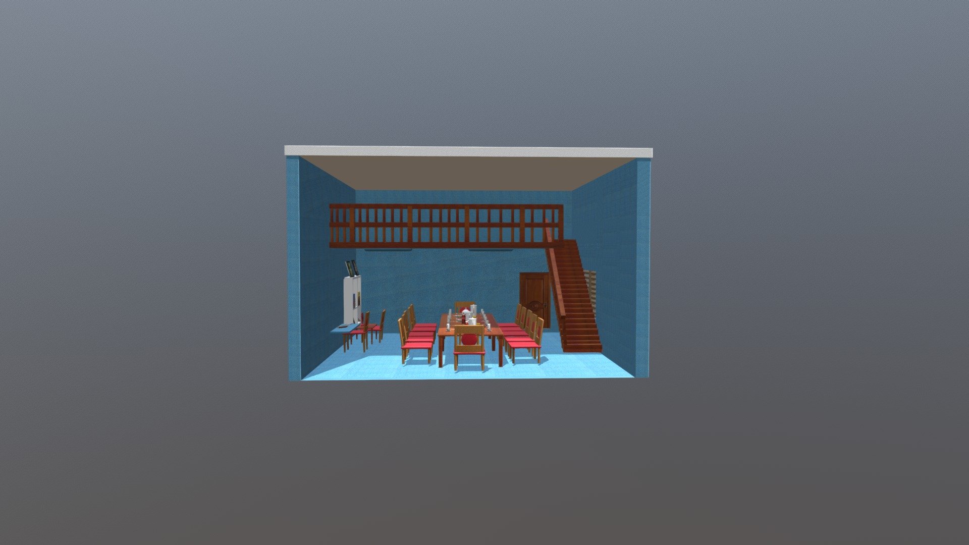 Simle Home Internal - Download Free 3D model by GhulamRasool (@Ghulam ...