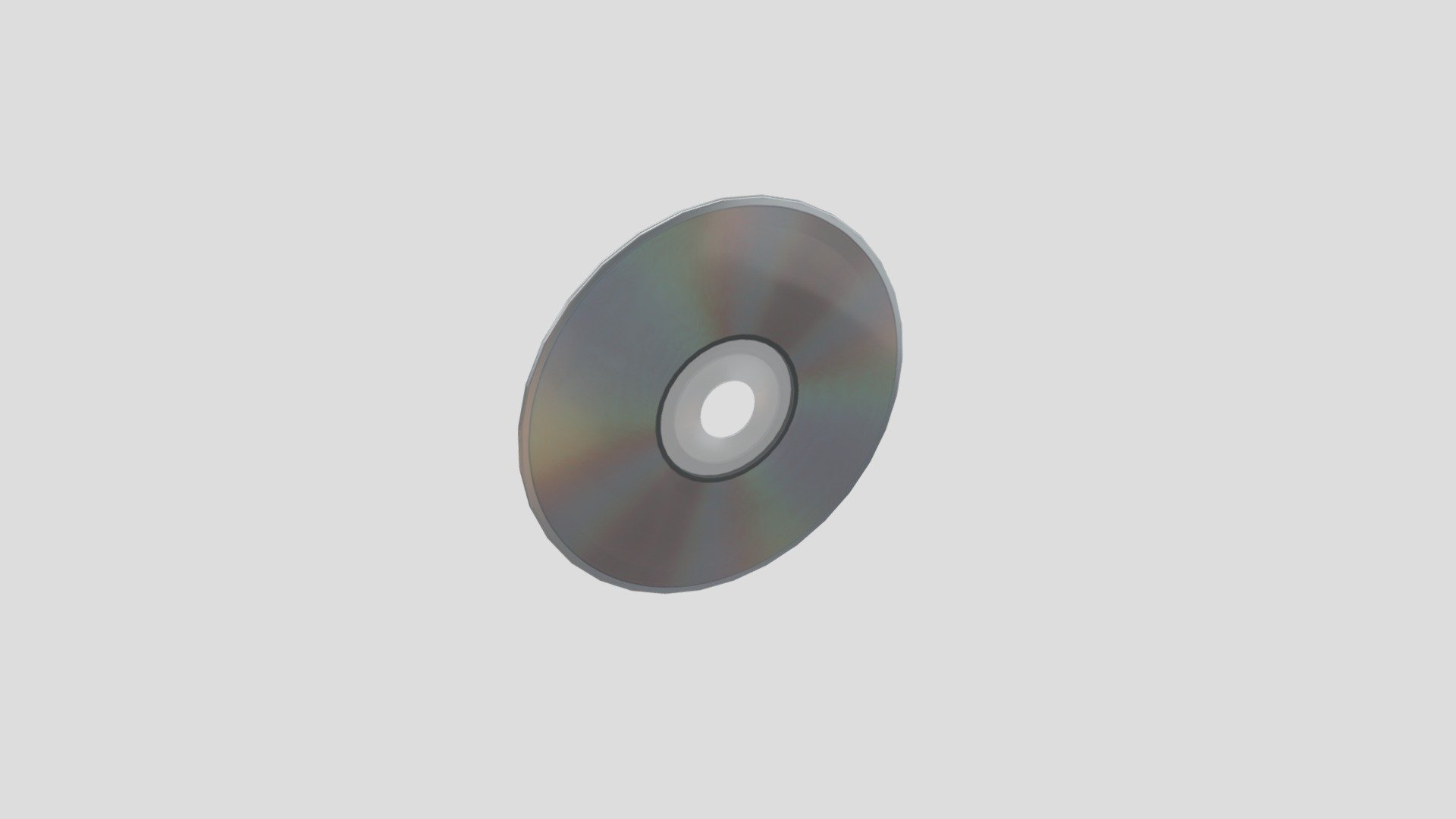Very_ Simple_CD-_ Disc - 3D model by Collin Bright (@stcolli15 ...