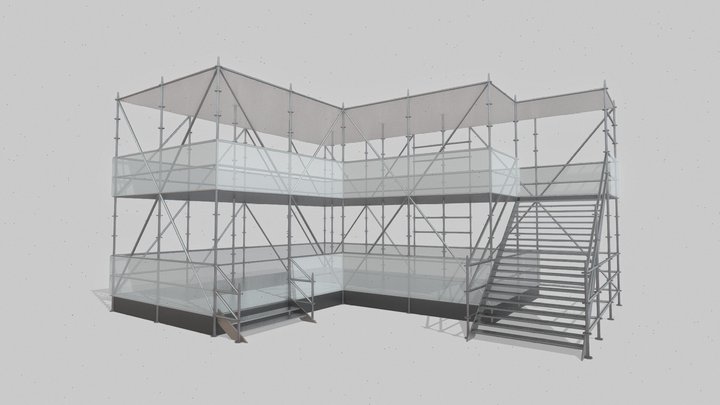 Scaffolding 3D models - Sketchfab
