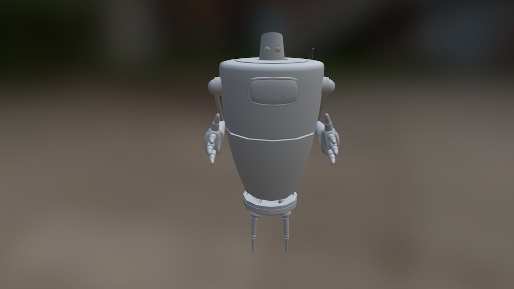 Robot Animation - 3D model by sadiefountaine [bd69e21] - Sketchfab