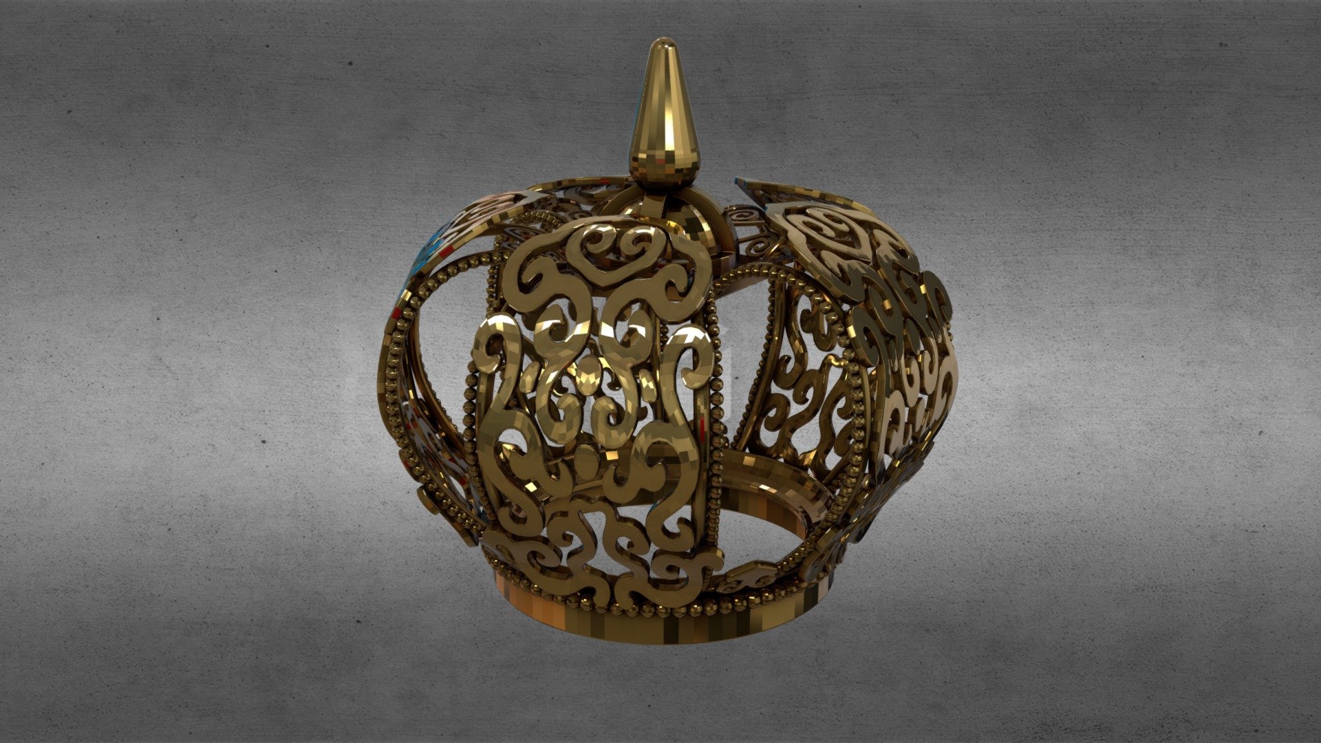 Crown - Download Free 3D model by chiwei (@chiwei2333) [bd6acfe ...
