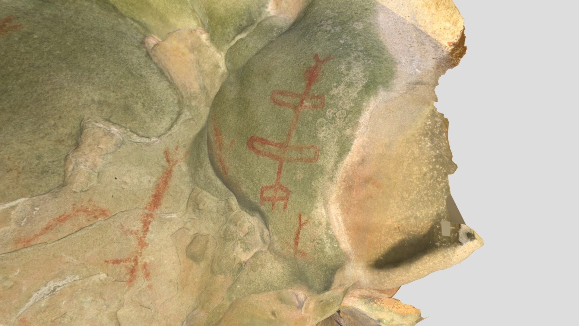 Chumash Pictograph Panel - 3D model by dgordon (@entopticstudios ...