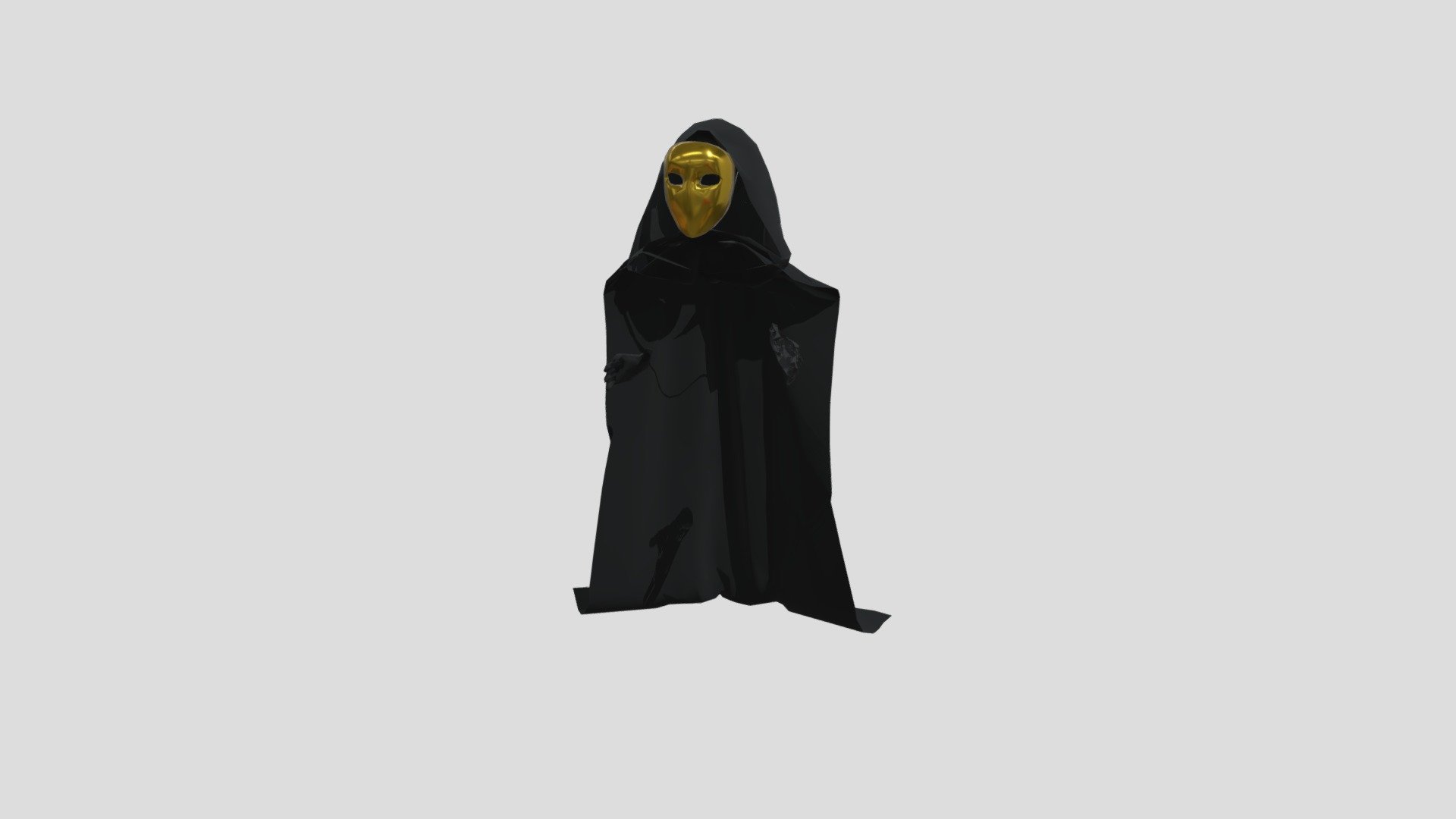 Masked avatar with cape - Download Free 3D model by sciencevr [bd6c0db ...