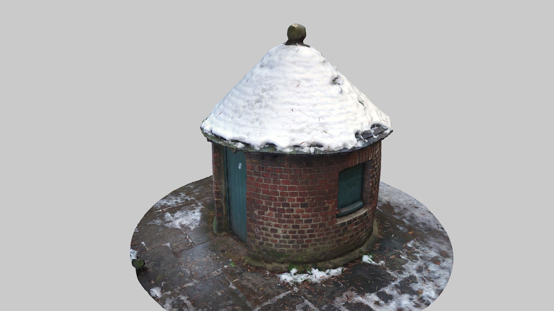 New River Watchman's Hut 2022 Snow - Buy Royalty Free 3D model by ...
