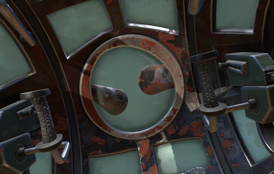 Turret from Psychonauts - ITROR - 3D model by nickmaksim [bd6d855 ...