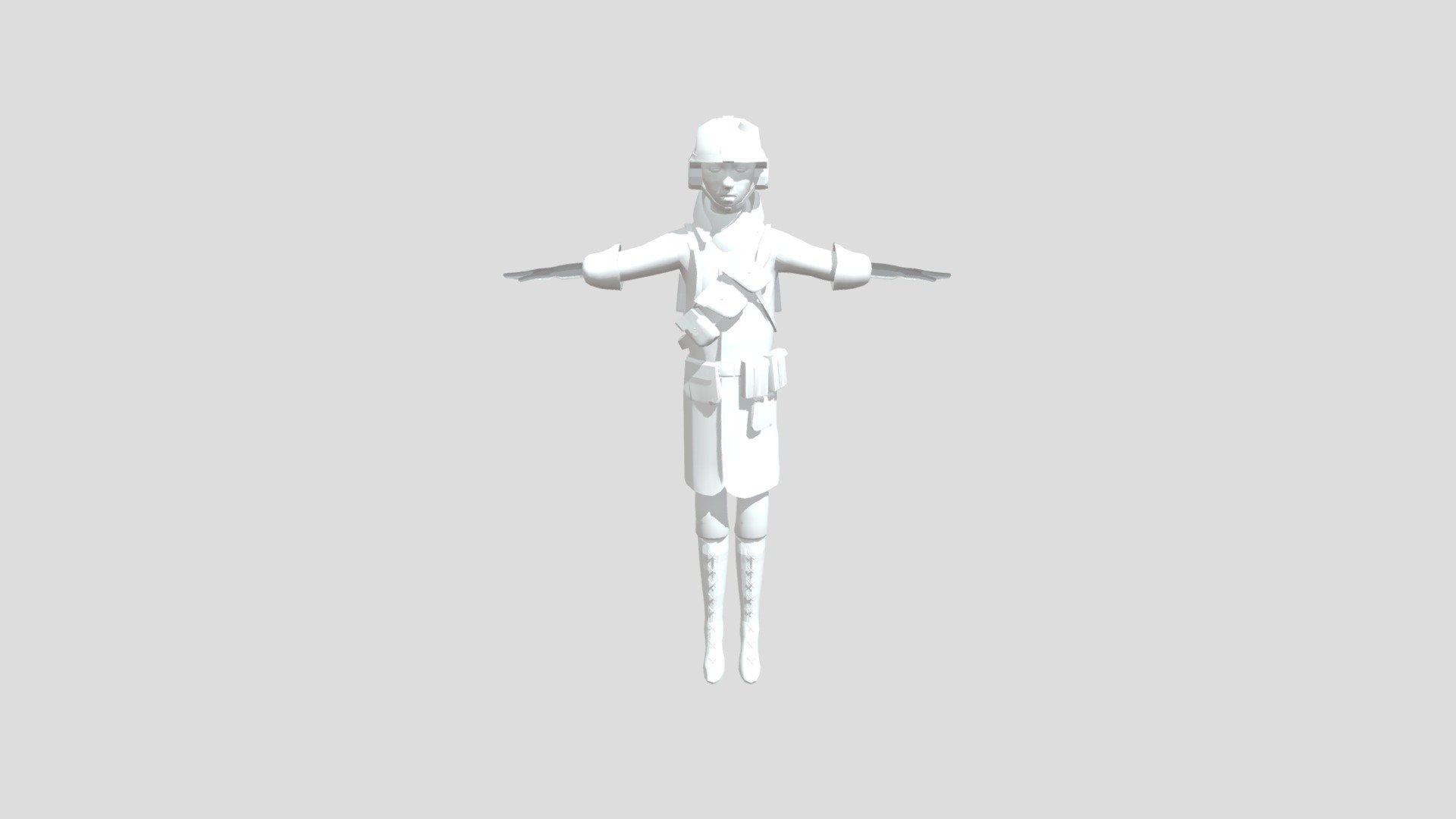 Fallout character - Download Free 3D model by megansandeman [bd6f465 ...
