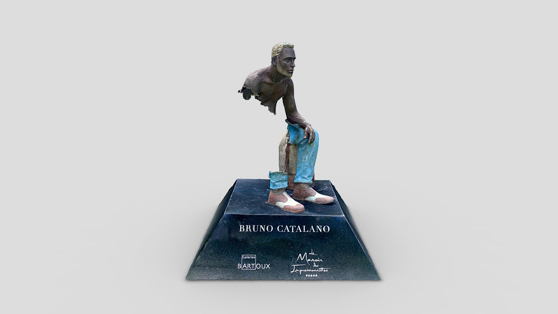 Voyageur by Bruno Catalano - 3D model by alban [bd7241c] - Sketchfab