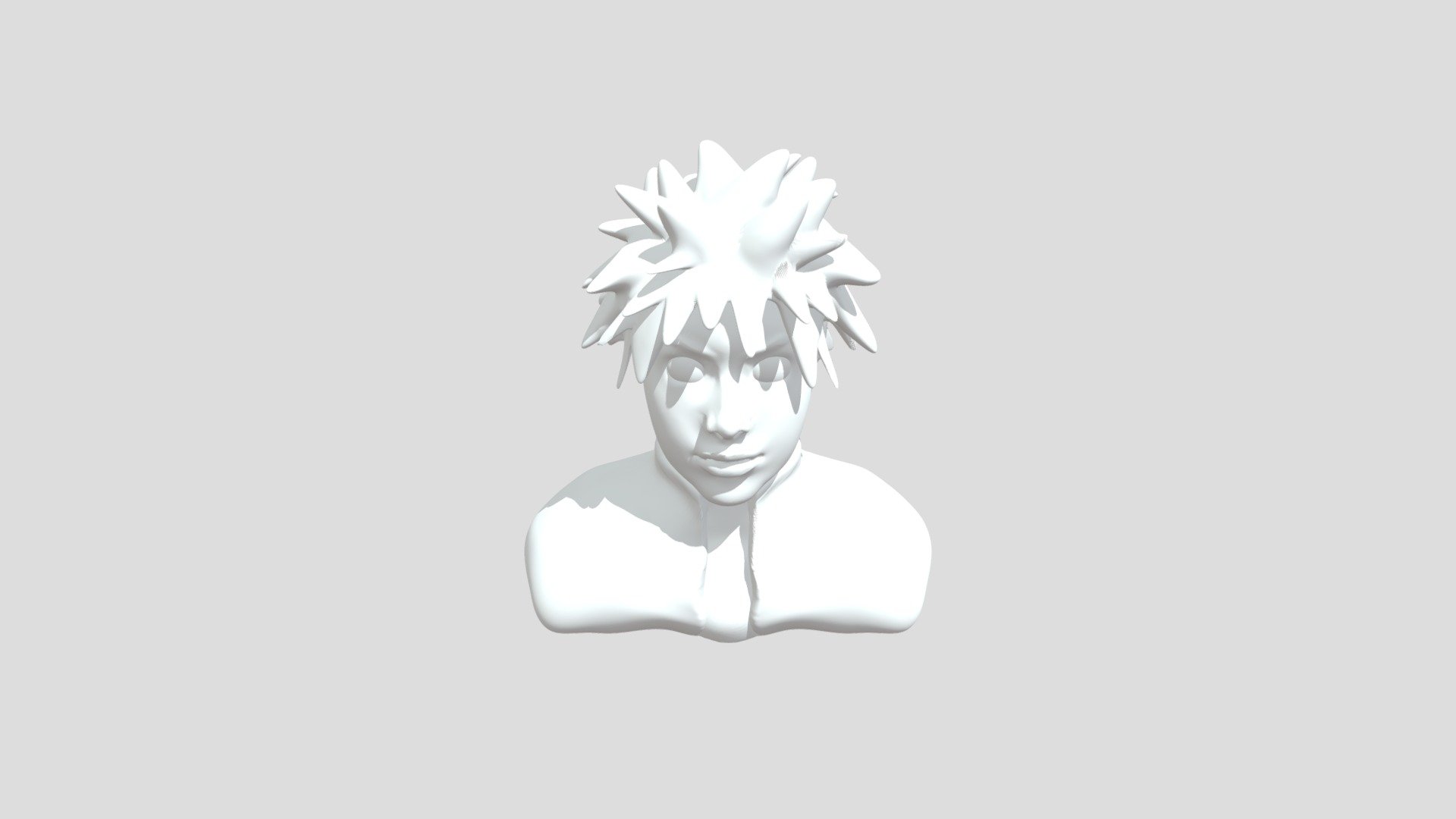 HEAD NARUTO - 3D model by mmarka [bd728c7] - Sketchfab