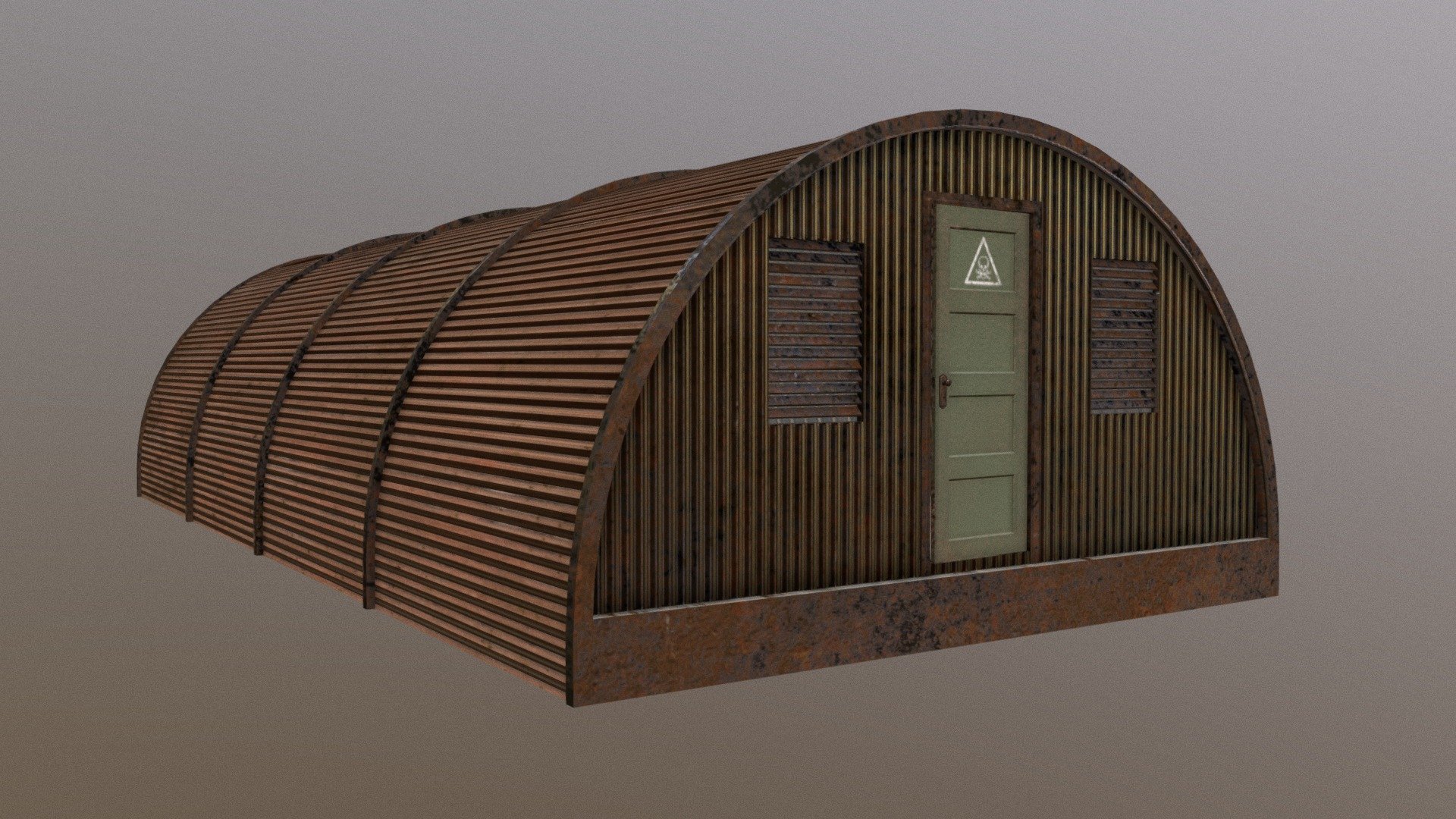 Army crew house - Chernoby, Stalker, Dayz styled - Buy Royalty Free 3D ...