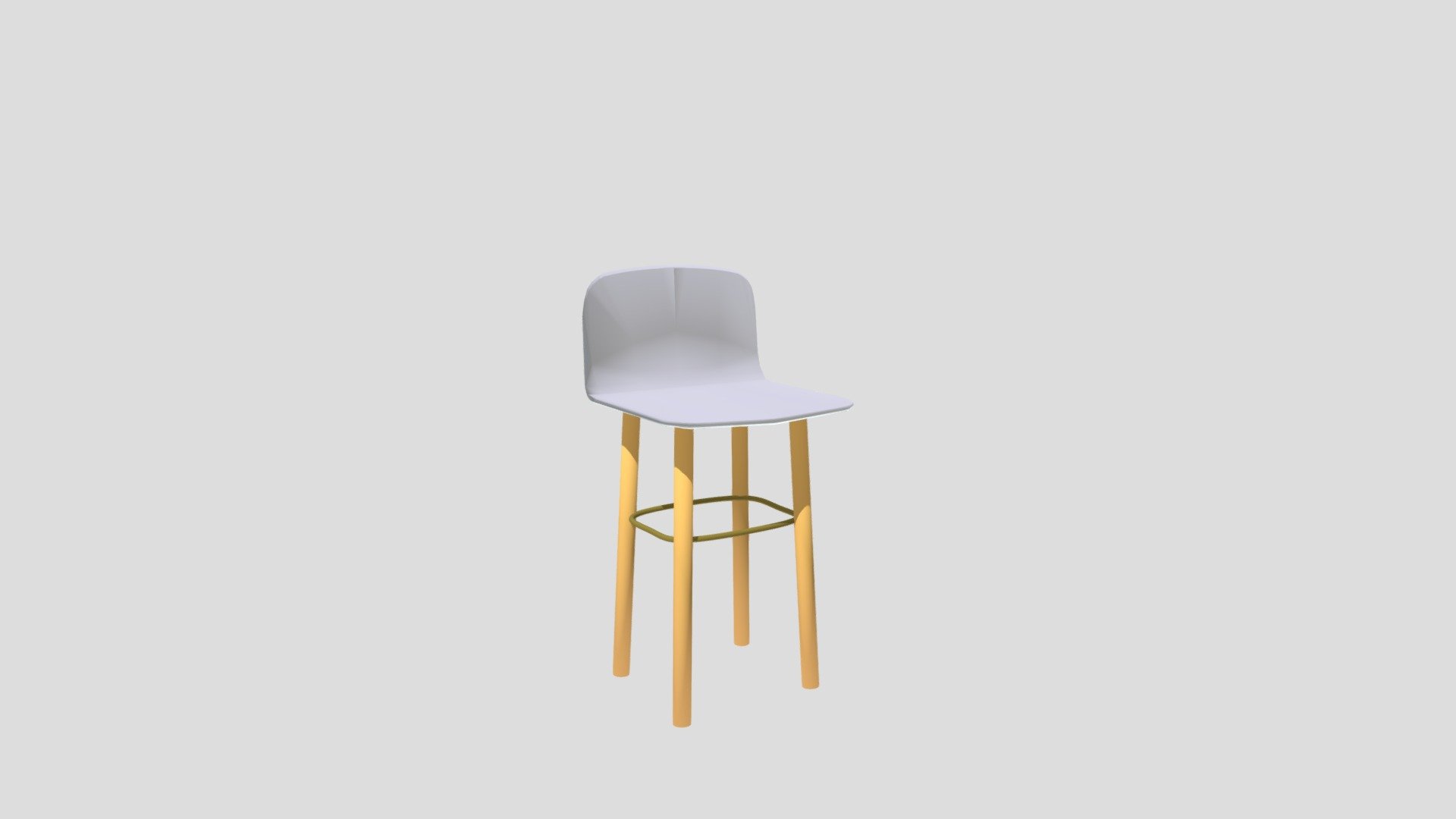 Barstool - 3D model by sweddle [bd7486c] - Sketchfab