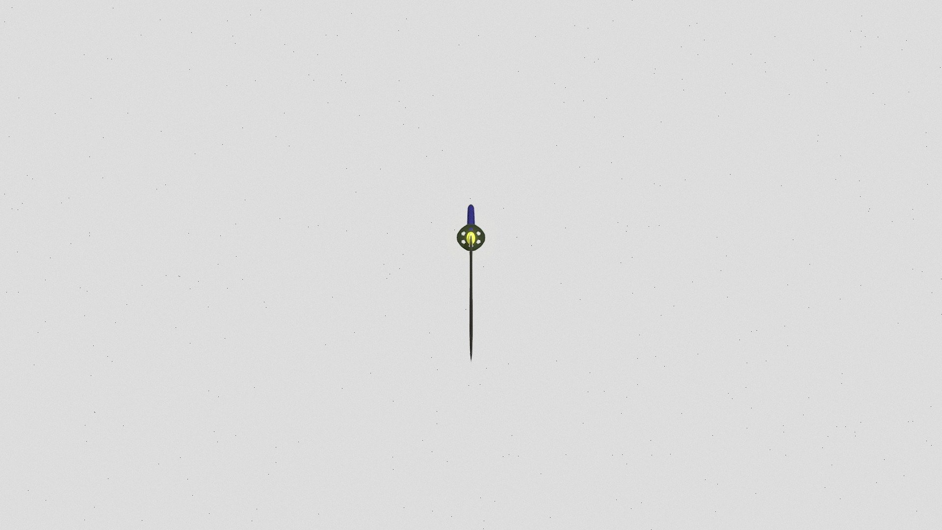 low poly palette colored katana - Download Free 3D model by dasWarder ...