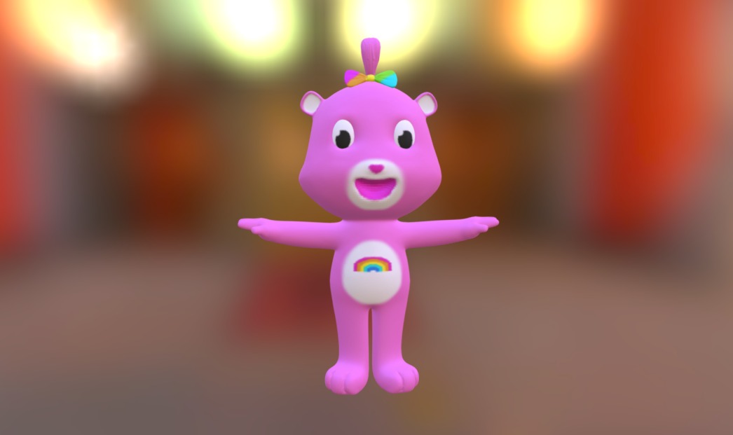 Day 3 Bear - 3D model by aunpyz [bd7667d] - Sketchfab