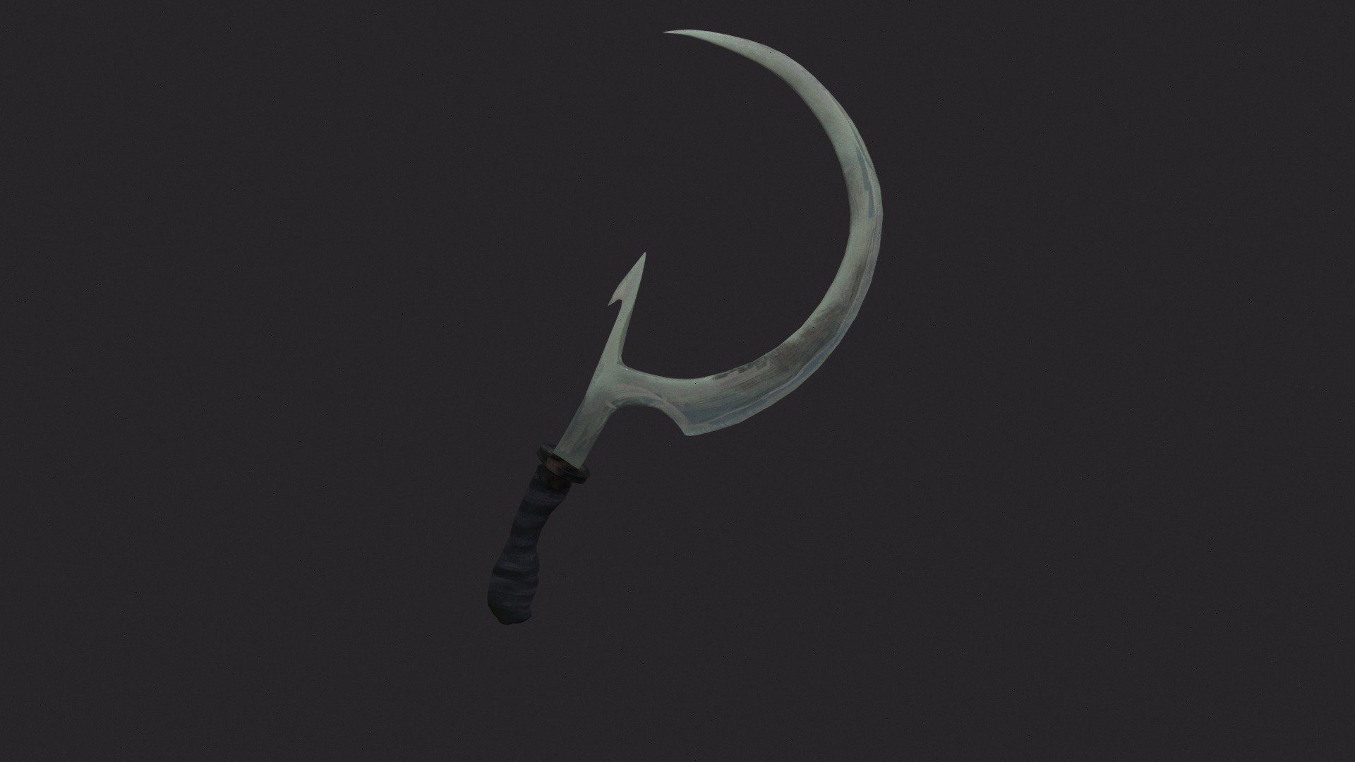 Dark Fantasy Handpainted Scythe - Download Free 3D model by luluxjane ...