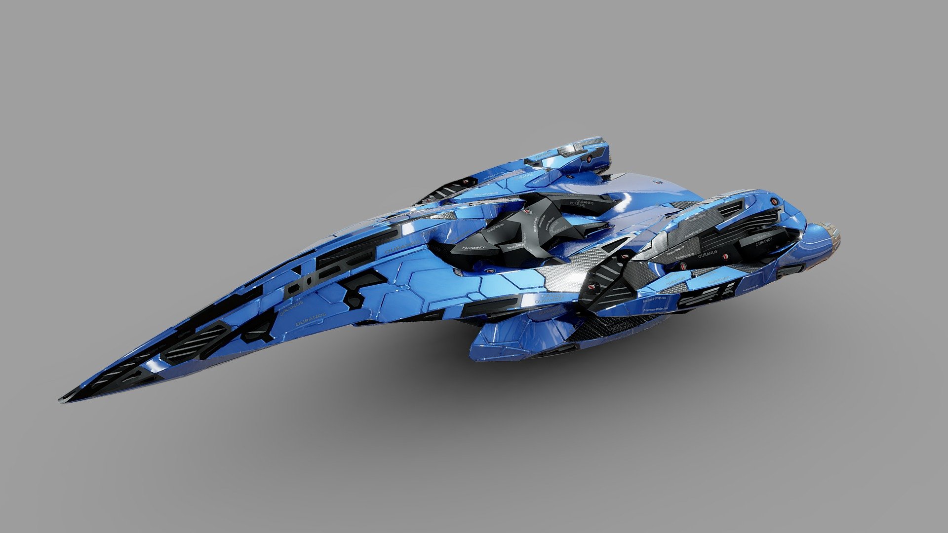 Procedural Hard Surface Modeling Test 31 01 3d Model By Asaito