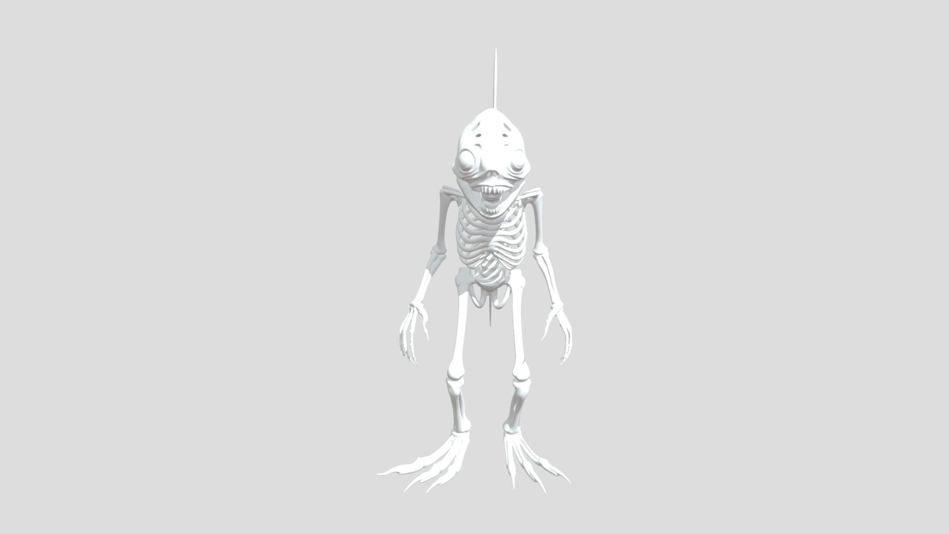Fishman Creature - 3D model by Volbar [bd7b6a0] - Sketchfab